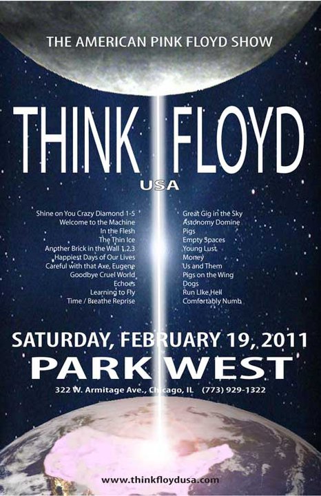 Think Floyd USA Chicago Shows on Do312