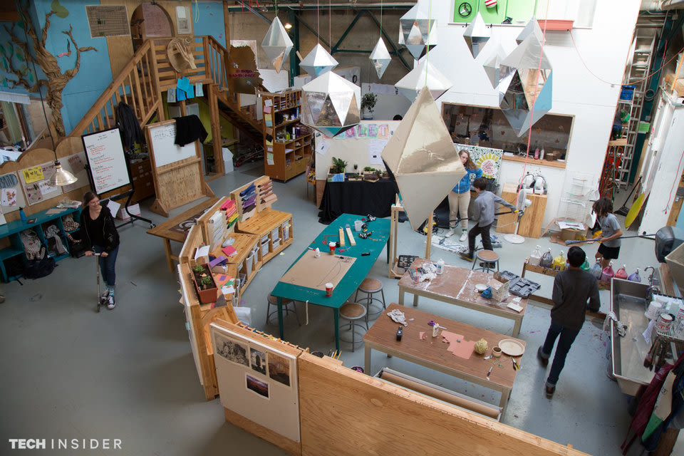 Brightworks Maker Marketplace in San Francisco at Brightworks