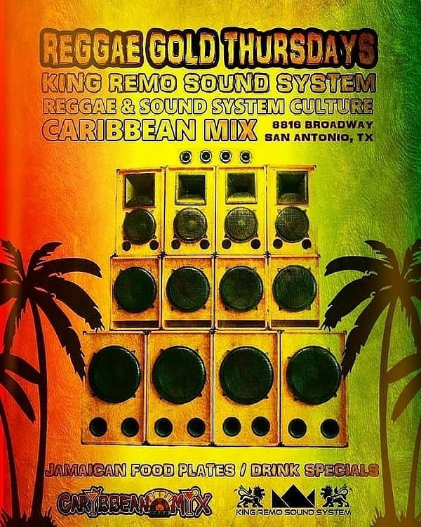 Reggae Gold Thursdays in san antonio at Caribbean Mix