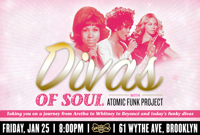 Divas of Soul with Atomic Funk Project in Brooklyn at Brooklyn