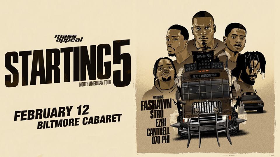 Mass Appeal Feat. Fashawn, Stro, Ezri, Cantrell & 070 Phi in