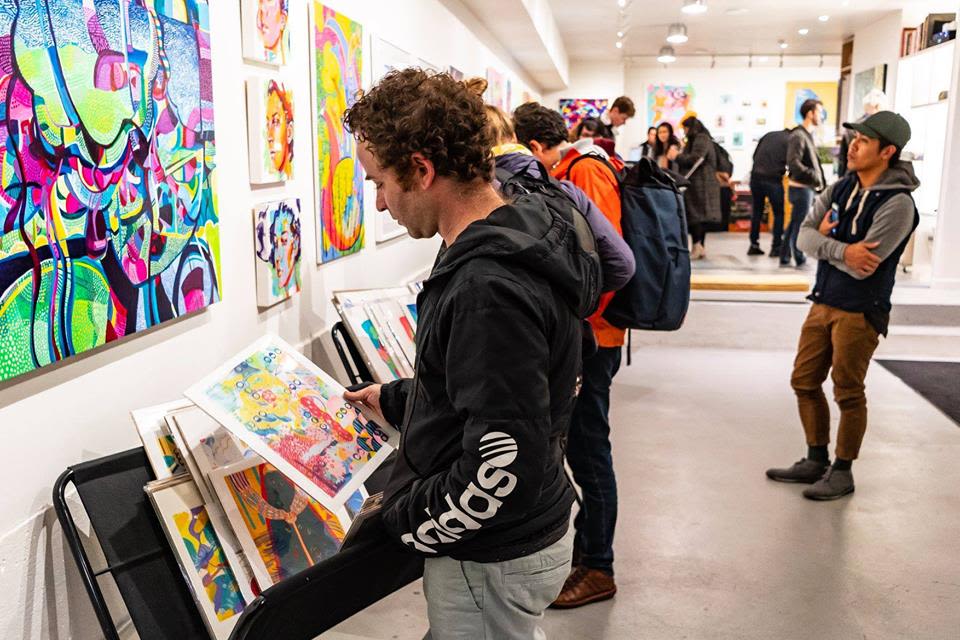 Castro Art Walk in San Francisco at The Castro Theatre