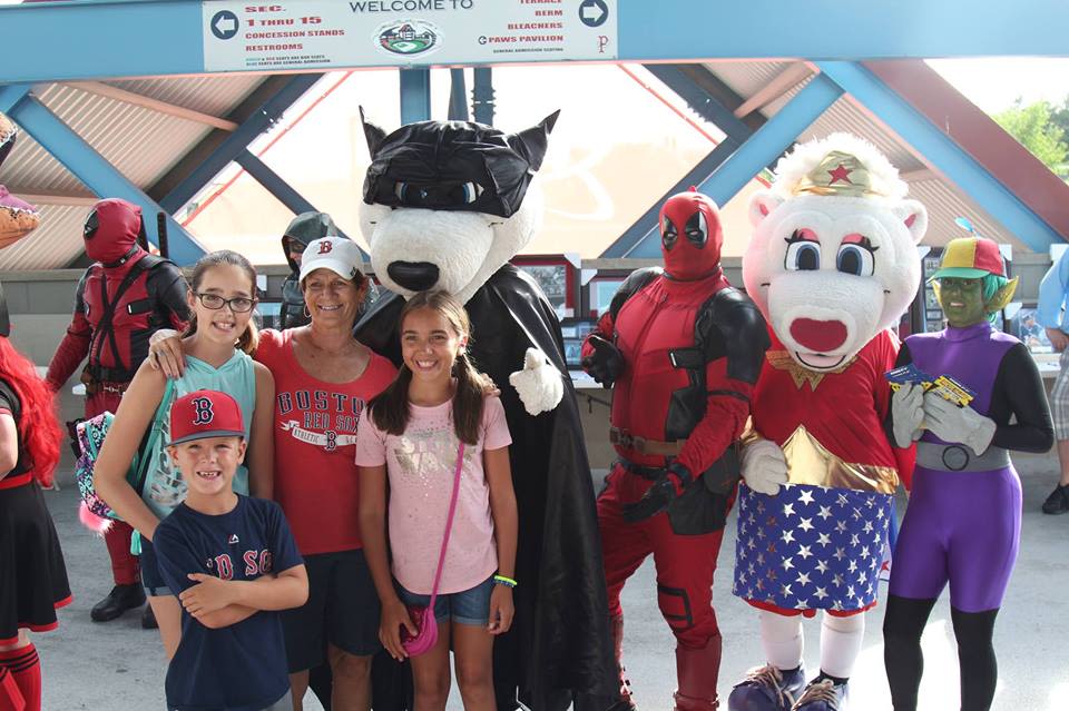 Superhero Fireworks Night in Worcester at Polar Park