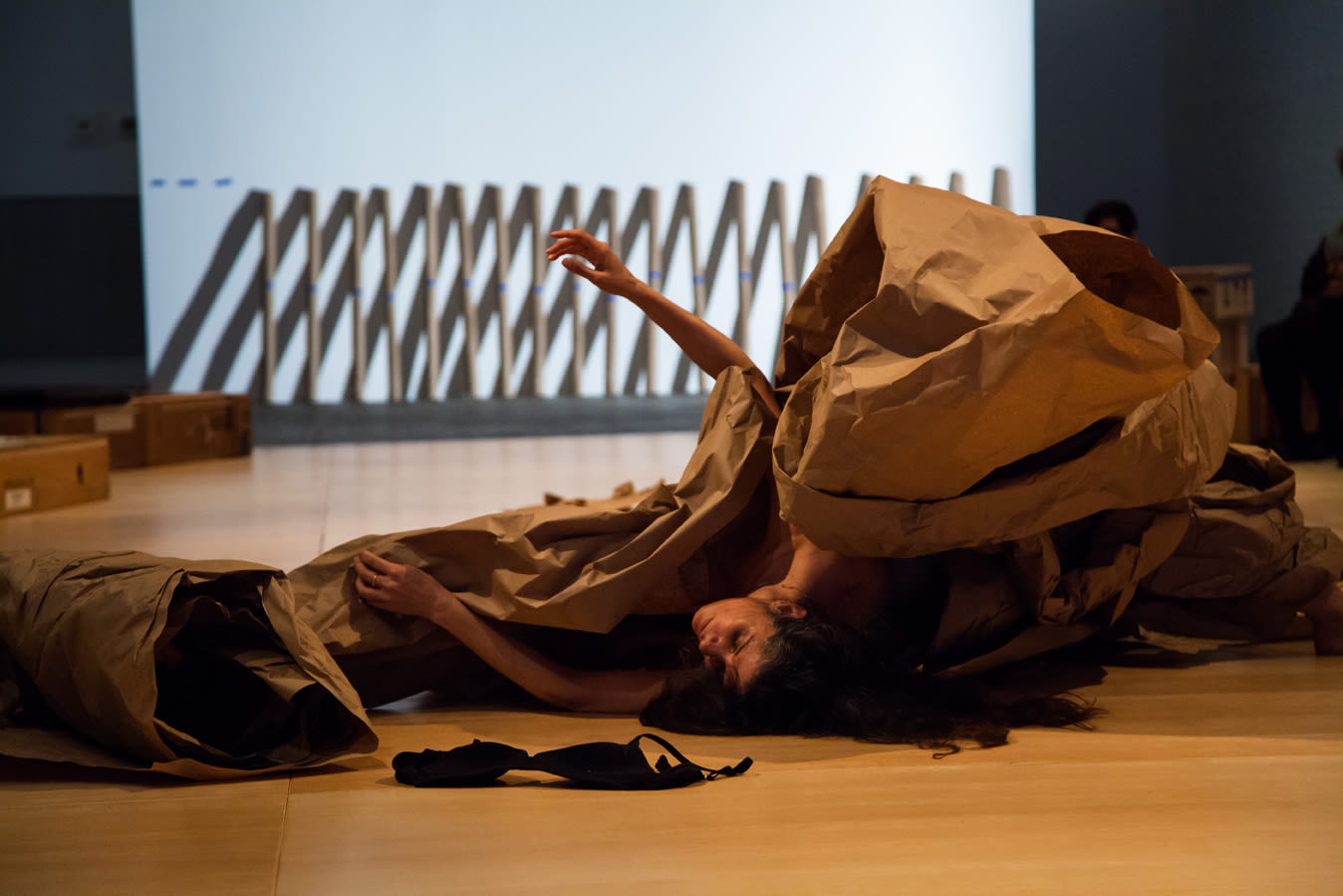 Paper Dance Performance: Absence in Austin at The Contemporary