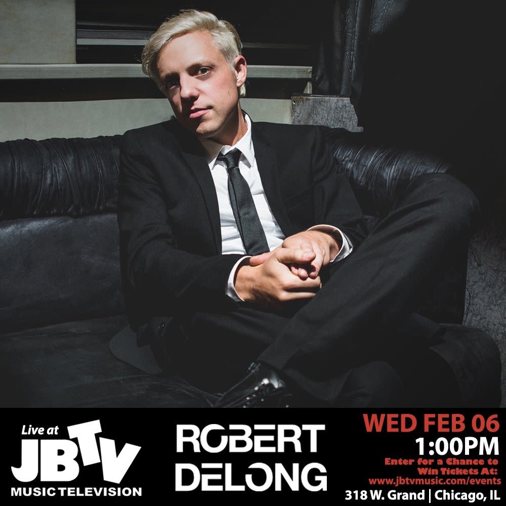 Robert DeLong Live At JBTV in Chicago at JBTV