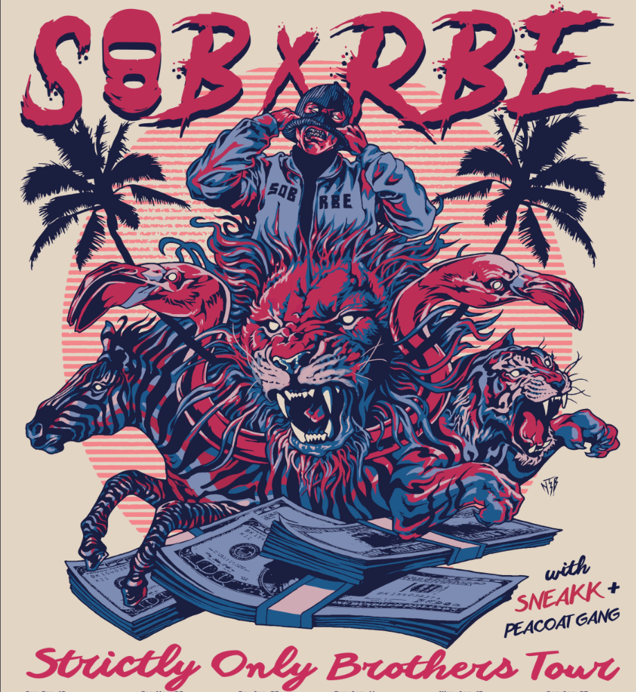 SOB X RBE: Sneakk with Peacoat Gang in Colorado Springs at The