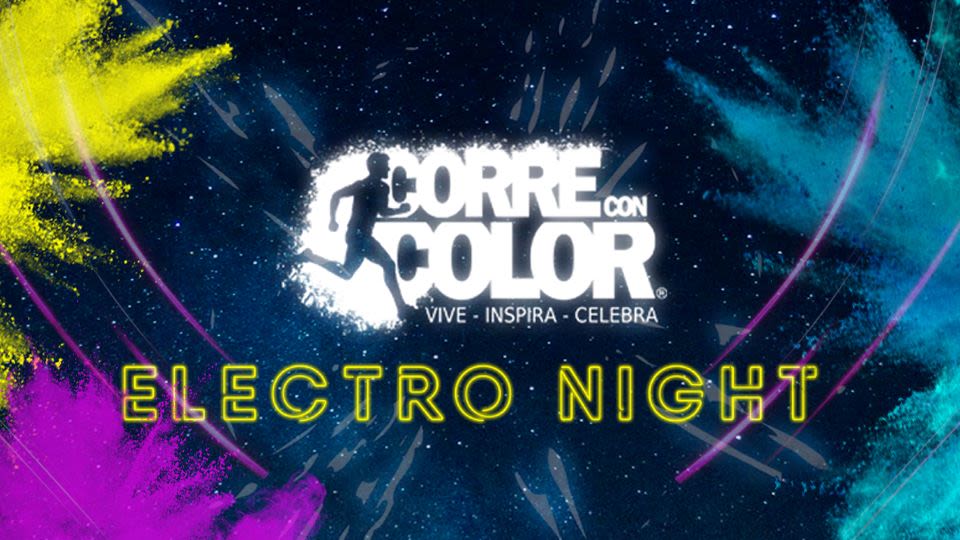 Corre Con Color: #ElectroNight en Tijuana en Estadio Caliente