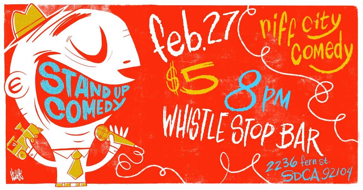 Riff City Comedy! Live stand-up comedy w/ Hampton Yount