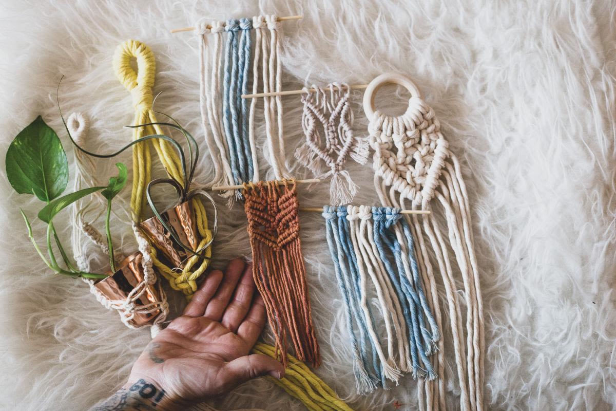 Mini Macrame Workshop in Austin at CRAFT