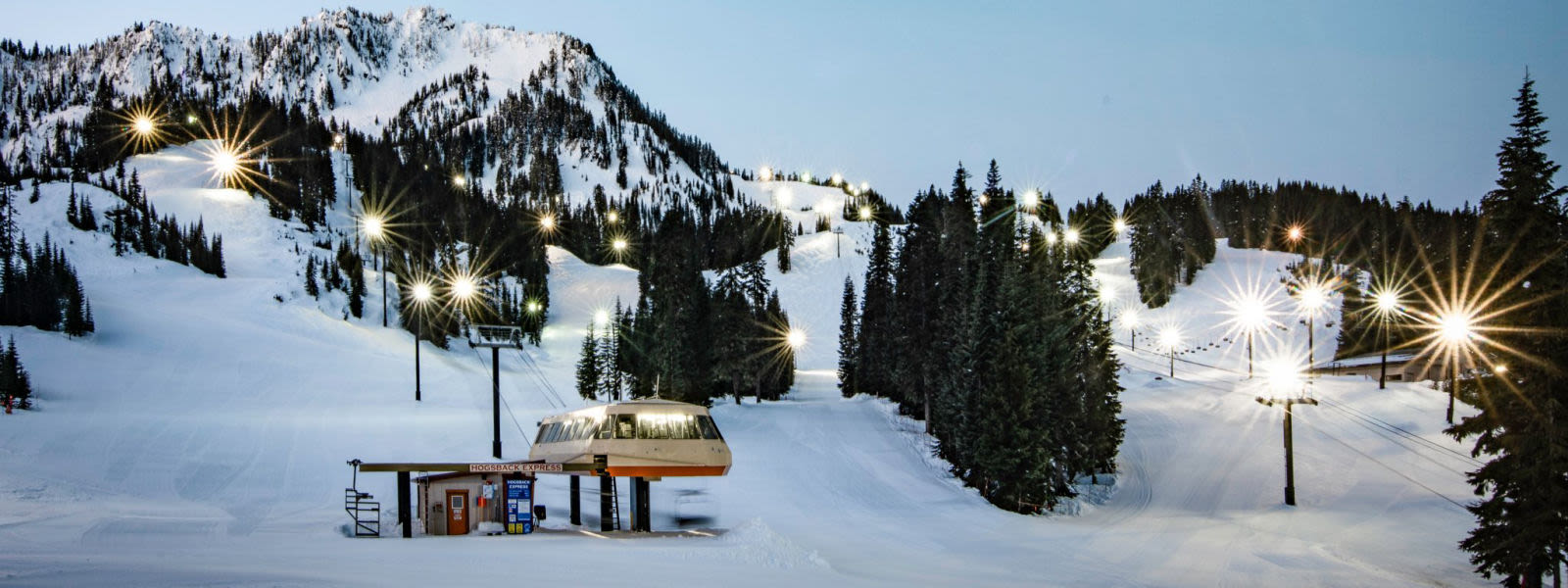 Sven and Glenn Telemark Race in Skykomish at Stevens Pass