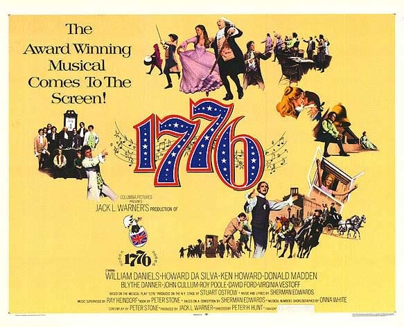 “1776” The Musical Drama Film Classic—FREE Screening! in