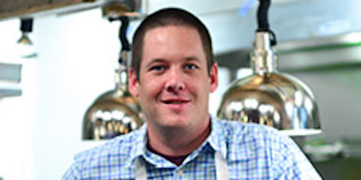 Chef John Brogan in Weston at Green Dirt Farm