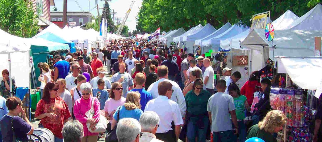 Kent Cornucopia Days Street Fair - Sunday in Seattle at Kent