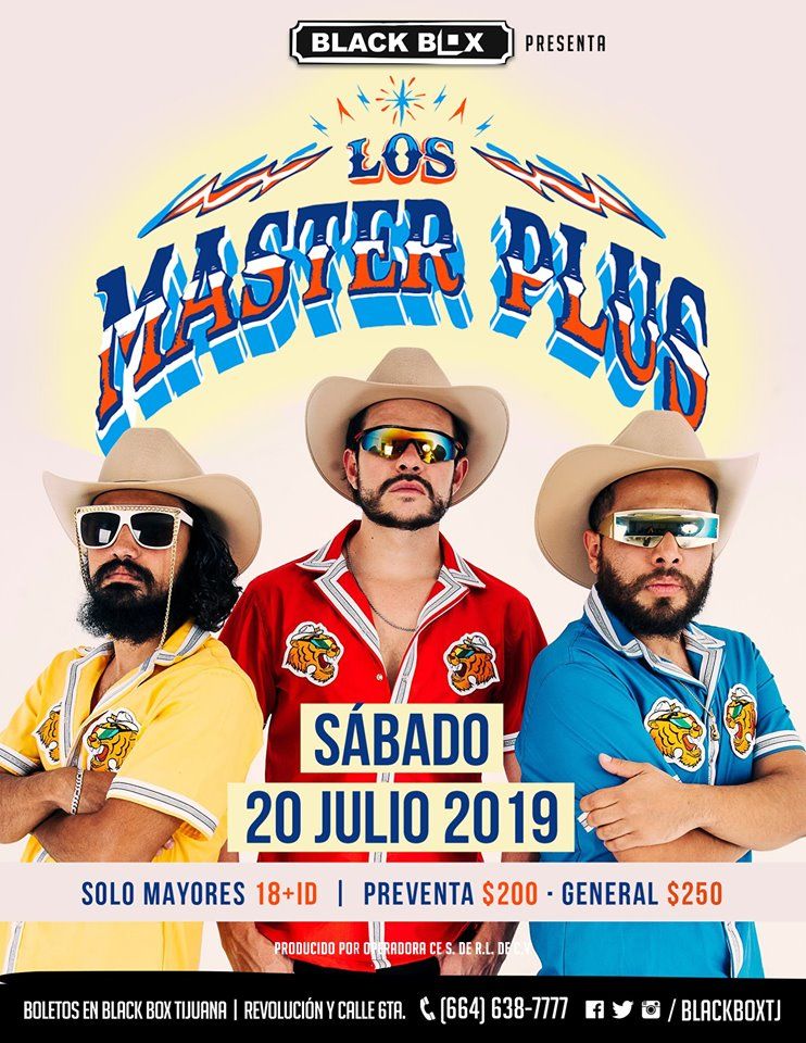 Los Master Plus en Tijuana en Black Box Tijuana