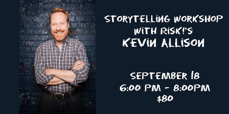 Storytelling Workshop with Risk!'s Kevin Allison in Seattle at