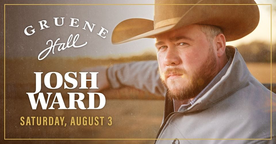 Josh Ward Live in New Braunfels at Gruene Hall