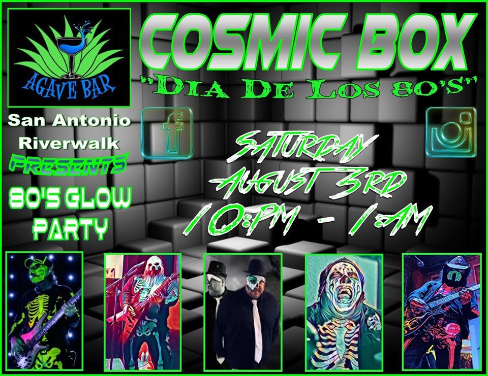 Cosmic Box Live at Agave Bar on The San Antonio Riverwalk in San