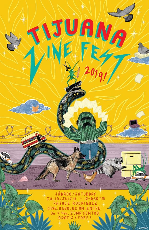 Tijuana Zine Fest 2019 en Tijuana en Pasaje Rodriguez