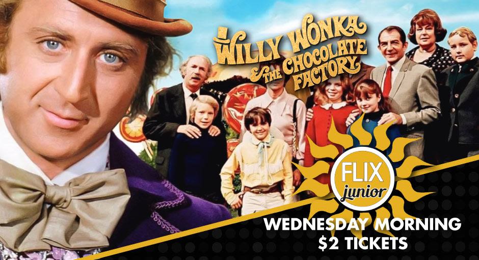Flix Junior: Willy Wonka and The Chocolate Factory in
