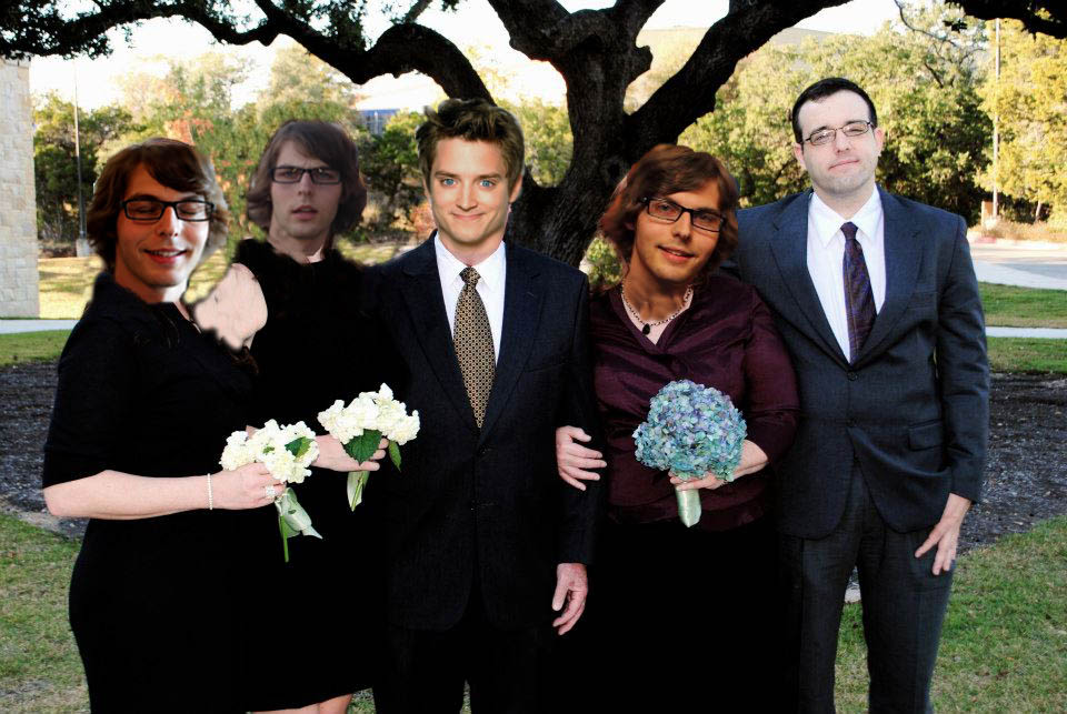 Ryan Cownie with Avery Moore in Austin at The Velveeta Room