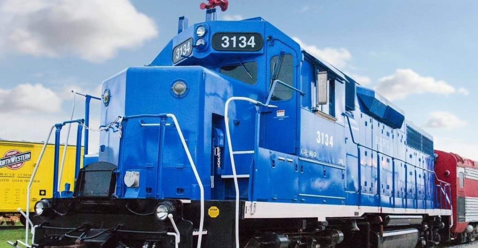 Bertram Flyer in Bertram at Austin Steam Train - Bertram Depot