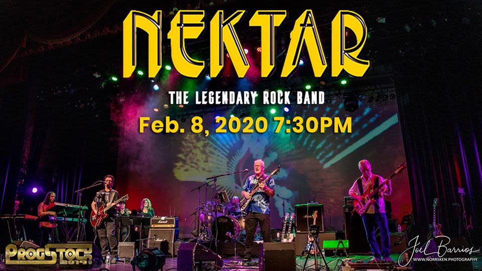 Nektar: The Legendary Rock Band in Boston at The Rex Theatre
