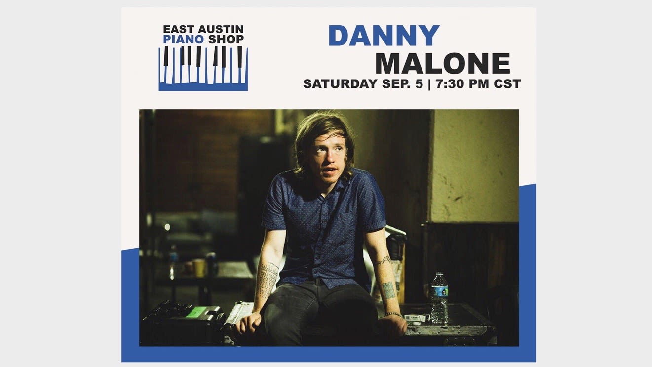 Danny Malone Solo Piano Livestream in Austin at East Austin Piano