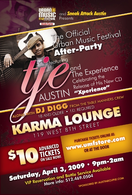 The Official Urban Music Festival After Party 1.0 in Austin at