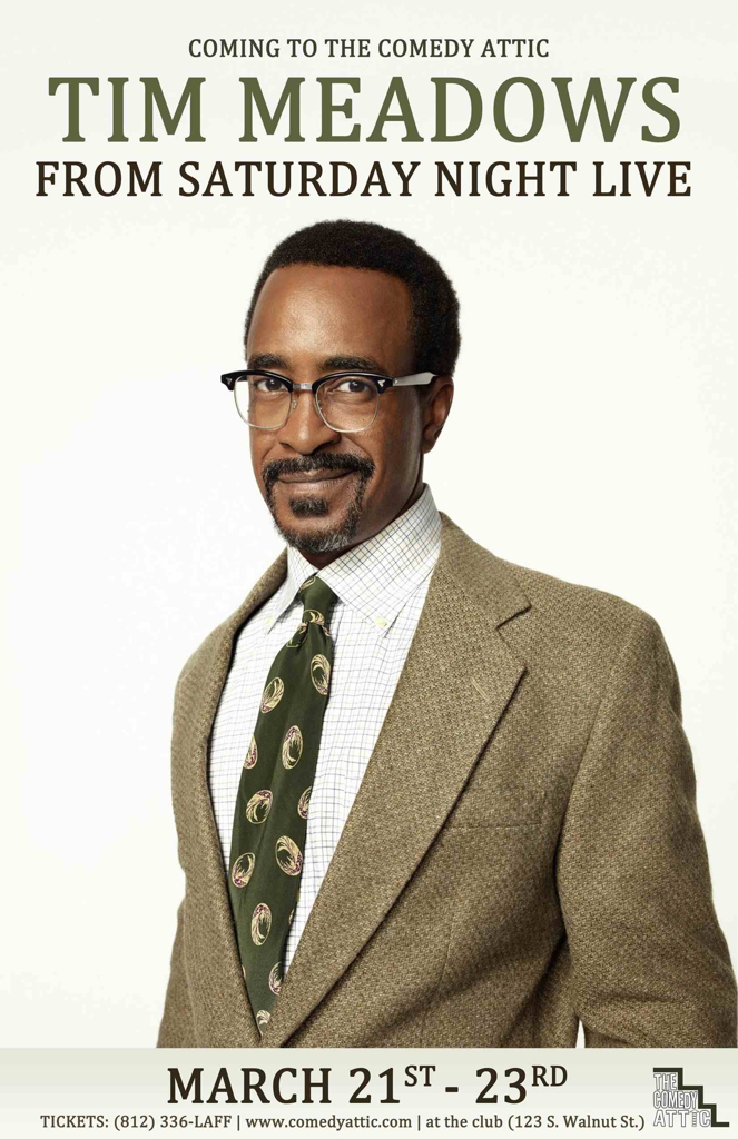 Saturday Night Live's Tim Meadows in Bloomington at The Comedy