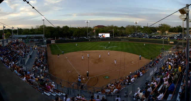 Texas Softball vs Stephen F. Austin in Austin at Red & Charline