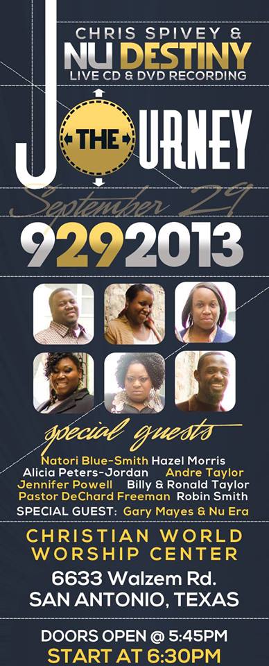 Chris Spivey & Nu Destiny in Austin at Central Presbyterian