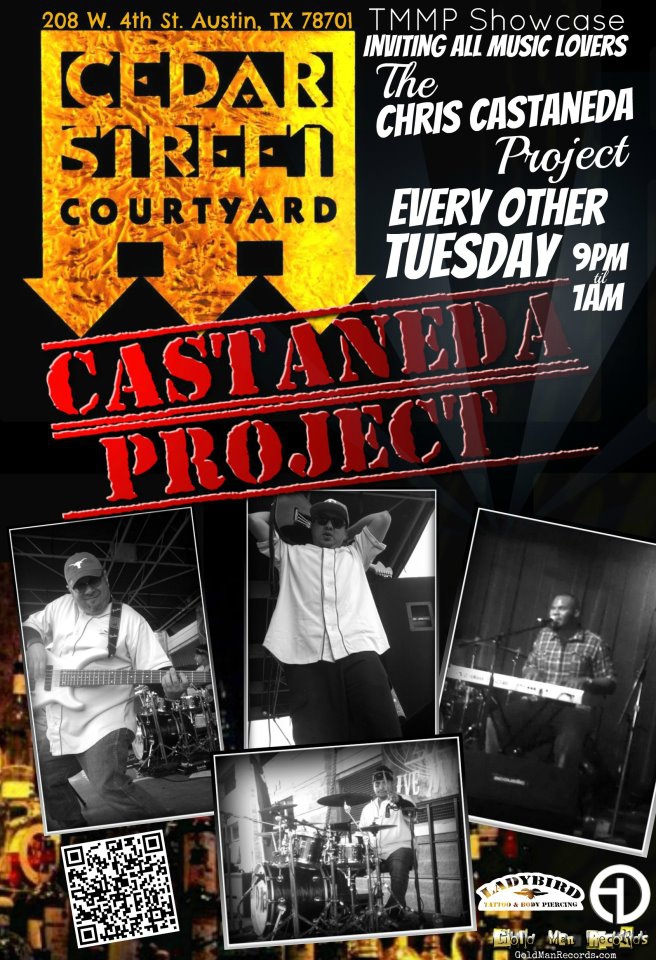 The Chris Castaneda Project at Cedar Street Courtyard in Austin