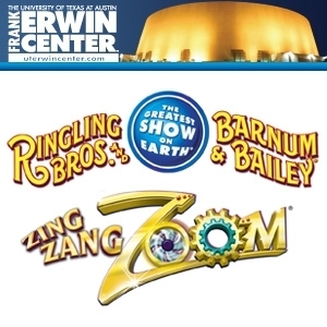 Ringling Bros. and Barnum & Bailey Zing Zang Zoom in Austin at