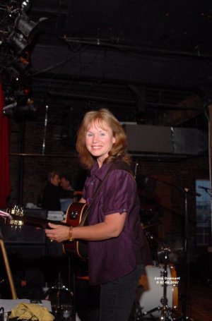 Diane Berry in Madison at Larry's Grand Ole Garage