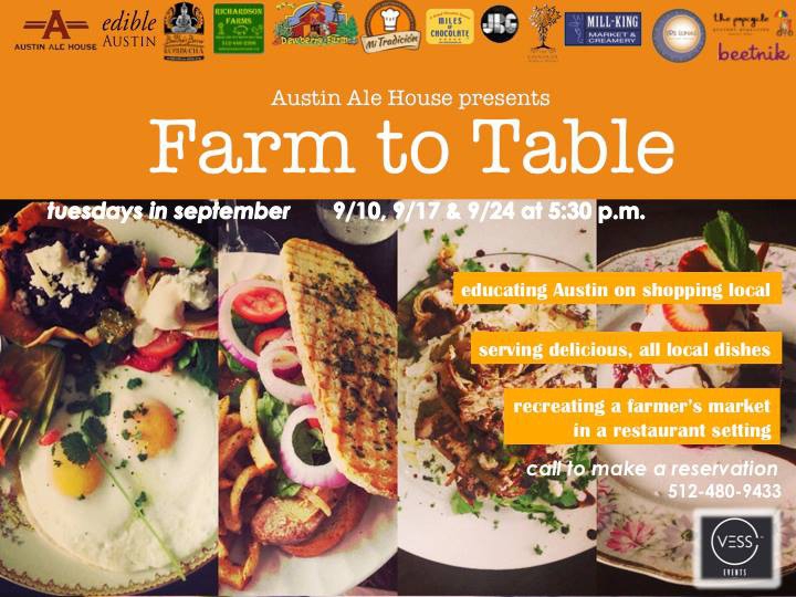 Farm to Table in Austin at Austin Ale House