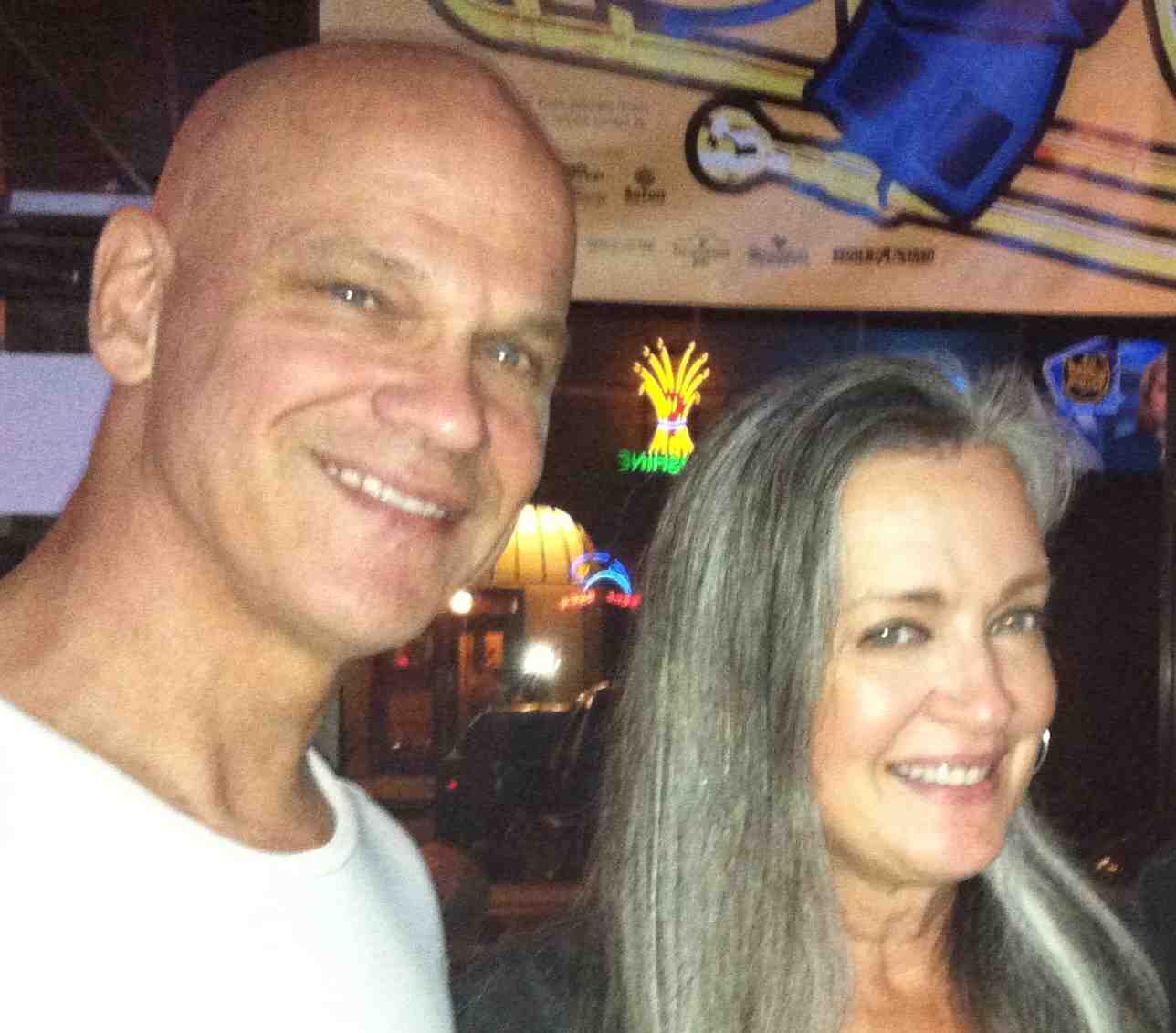 Mark Henricks and Robbe Brunner in Austin at B.D. Riley's Irish