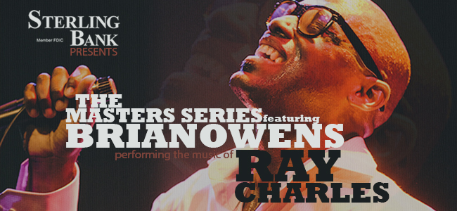 Brian Owens Performing the music of Ray Charles in St. Louis at