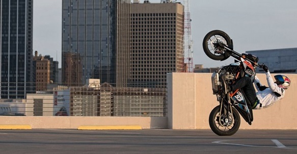Red Bull MotoGP: Aaron Colton Freestyle Demo Tour in Austin at
