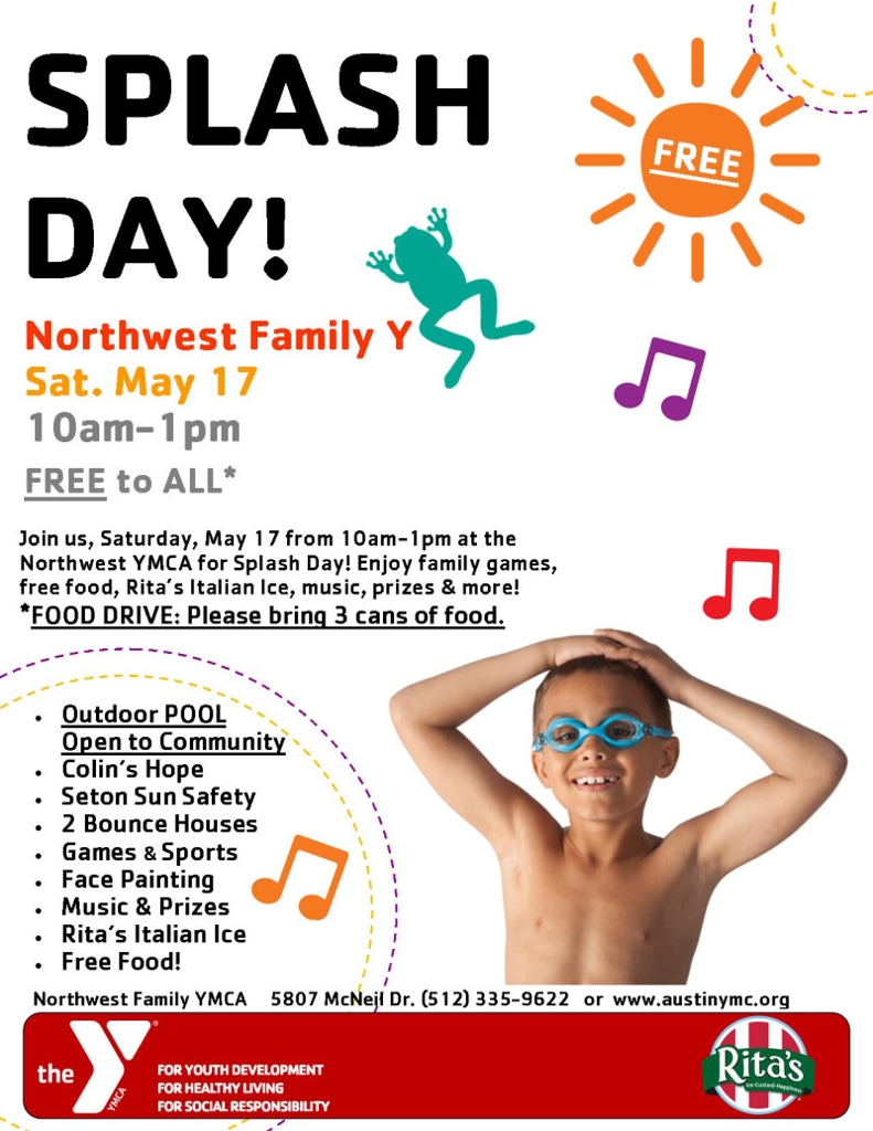Splash Day in Austin at YMCA of Austin: Northwest Family Branch