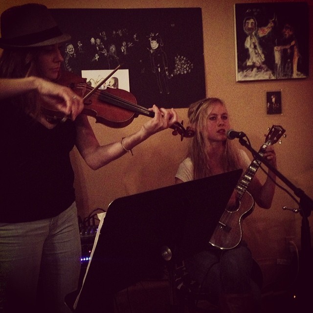 23 Singer/songwriters Lesley Greer and Aaron Ford in San