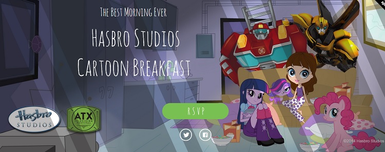 THE BEST MORNING EVER: HASBRO STUDIOS CARTOON BREAKFAST in