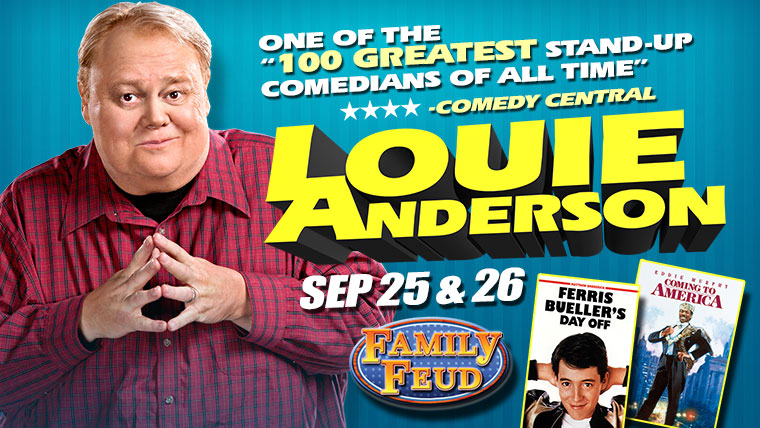 Louie Anderson: "Ferris Bueller's Day Off" "Family Feud" in