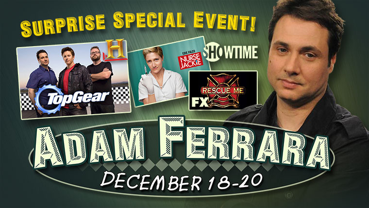 Adam Ferrara: "Rescue Me" "Top Gear" in Seattle at Parlor Live