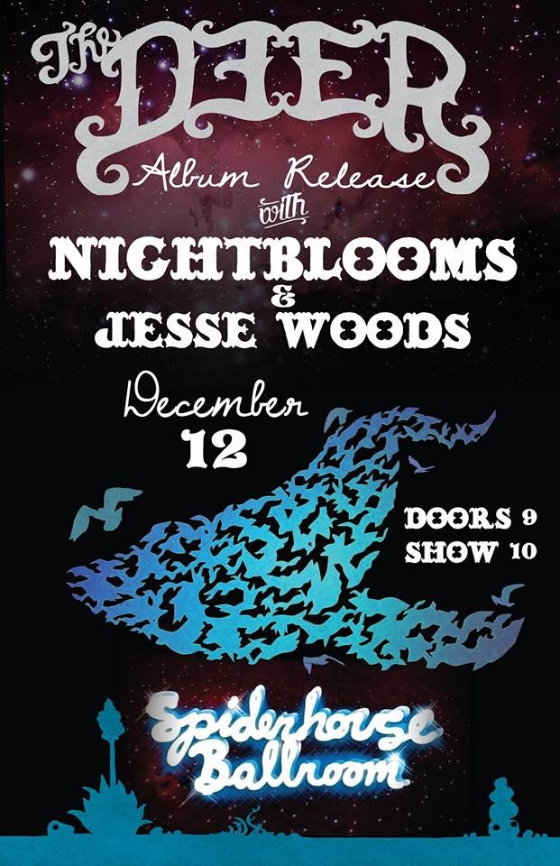 The Deer Album Release w/ Karla Manzur, Nightblooms, Devon