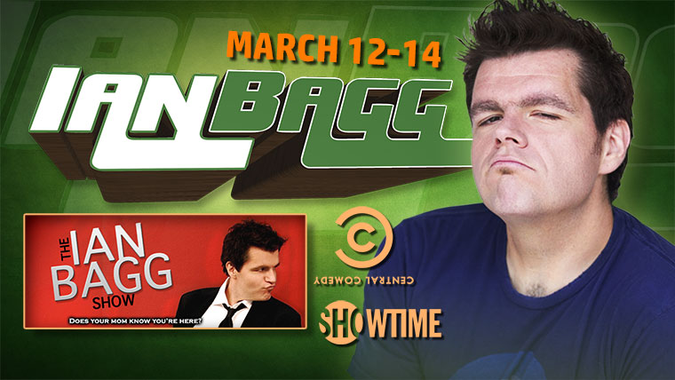 Ian Bagg: "The Ian Bagg Show" "Comedy Central" in Seattle at