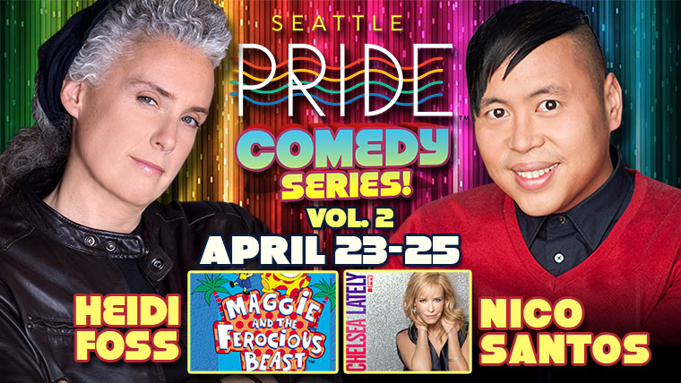 Pride Comedy Series: Heidi Foss w/ Nico Santos in Seattle at