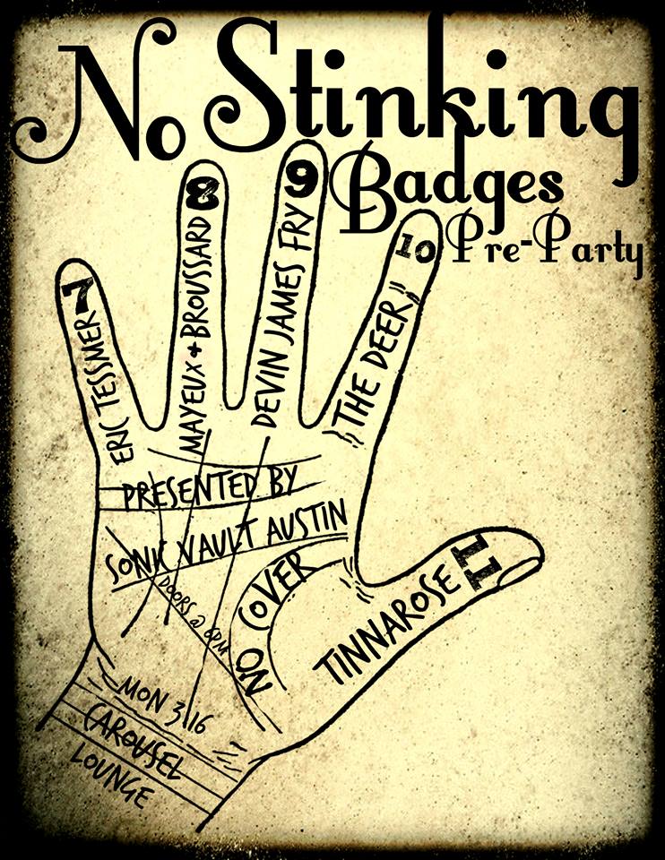 No Stinking Badges Pre-Party feat. Tinnarose, Eric Tessmer, The