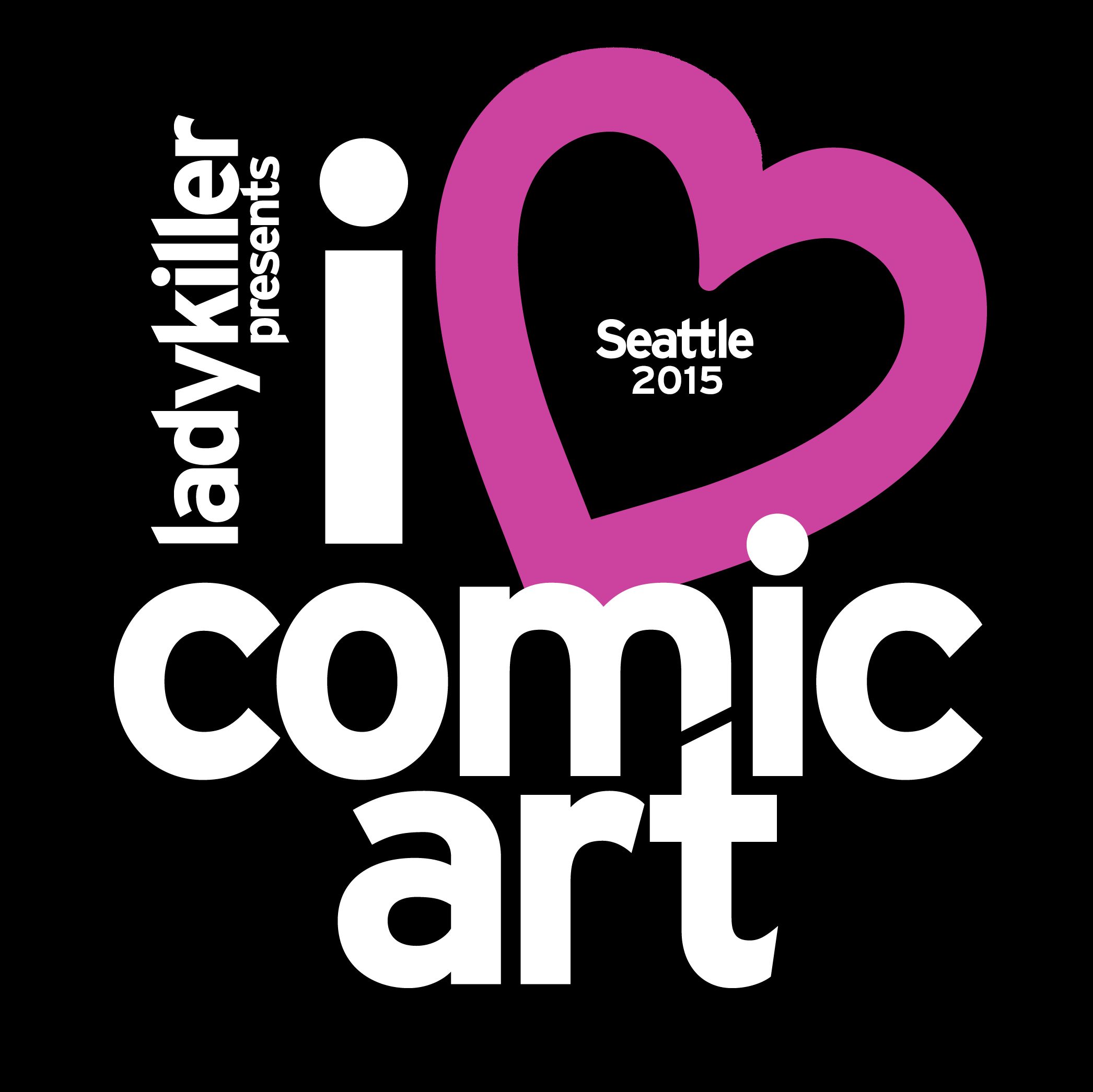 I Heart Comic Art: the local indie comic art benefit in Seattle at