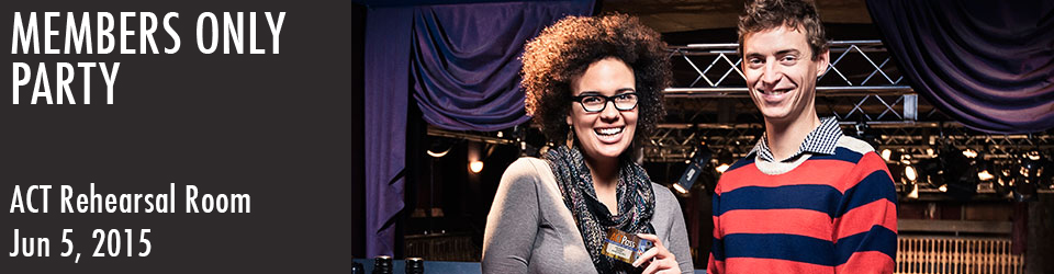 Members Only Party in Seattle at ACT Theatre