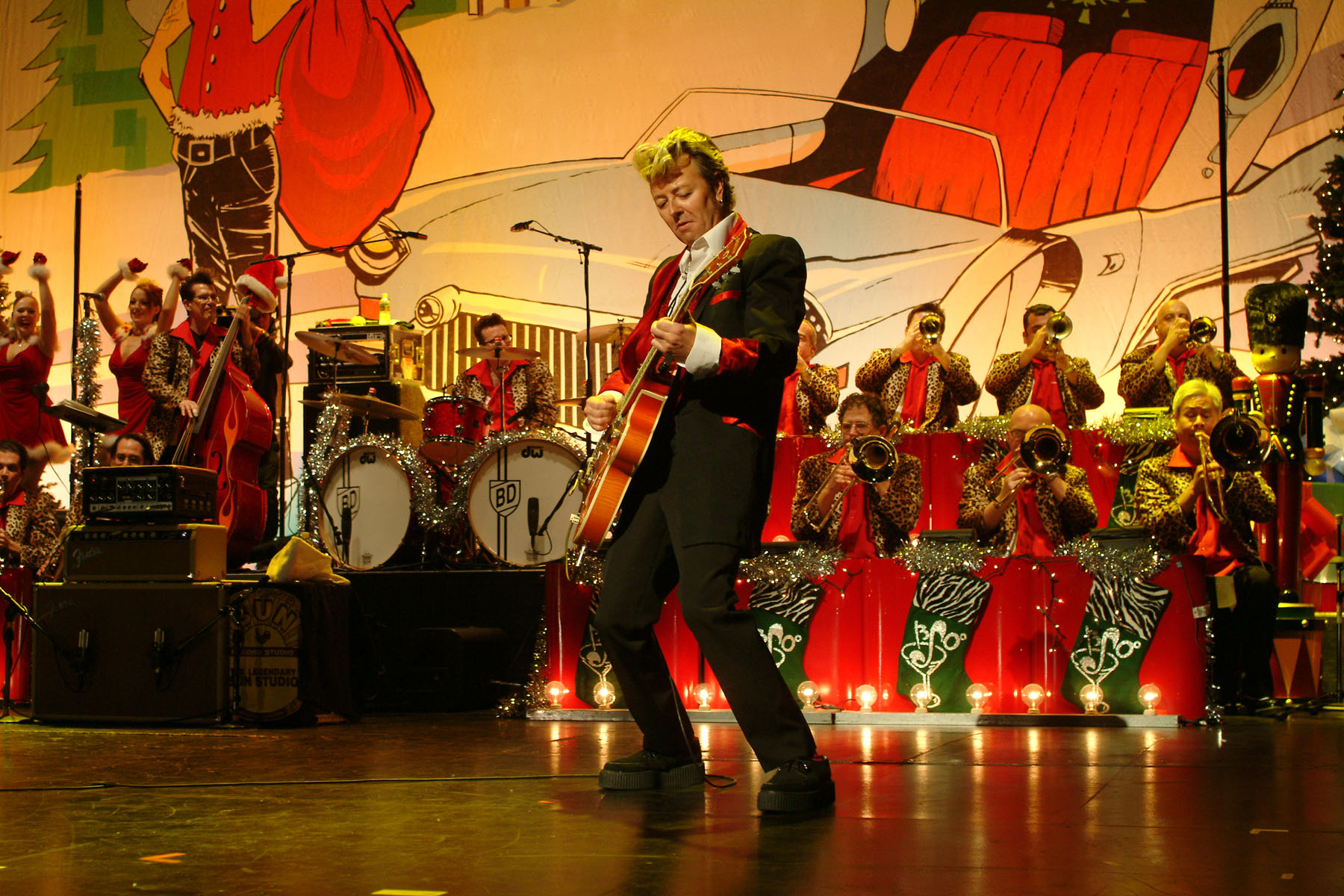 The Brian Setzer Orchestra 12th Annual Christmas Rocks! in San